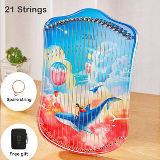 Cartoon Inspired Kalimba Thumb Lyre Harp Music Instrument for Beginner ...